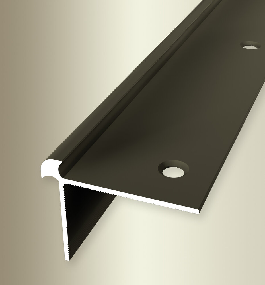 Küberit Alu Treppenkantenprofil Typ 873 250 Cm Bronze F6 Bronze
