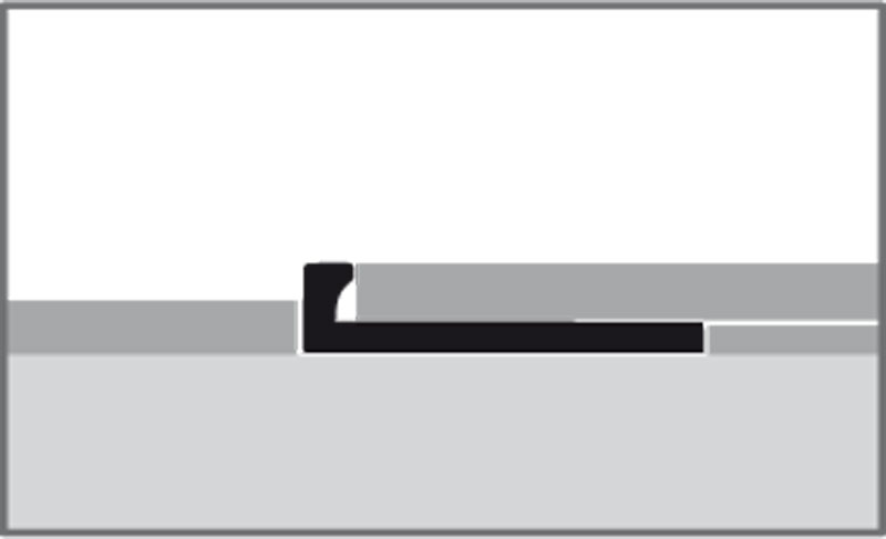 Küberit Einfach Biegbares Profil 6 Mm Typ 307 250 Cm Natur F0