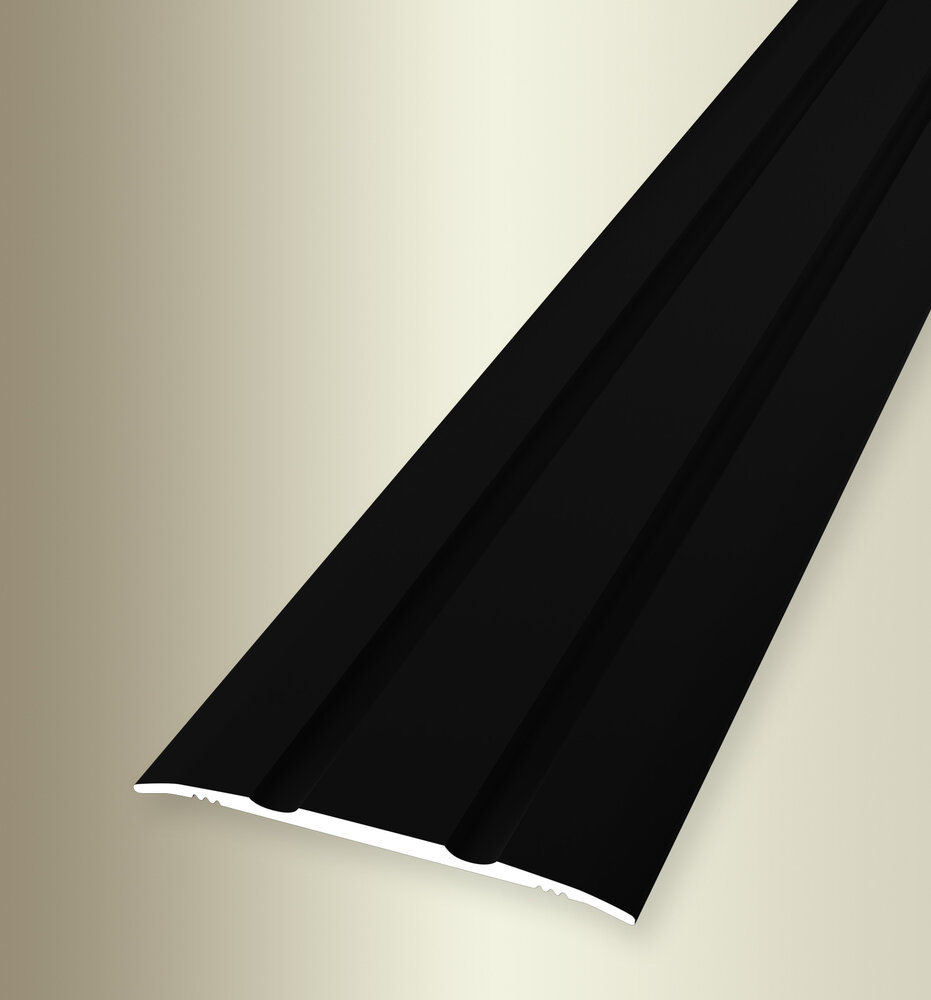 Küberit Alu Übergangsprofil 38 Mm Typ 438 Sk 300 Cm Schwarz Ral 9005